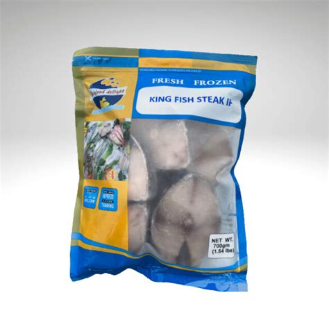 Daily Delight King Fish Neymeen Premium 700g Seafood Pack Indiamate