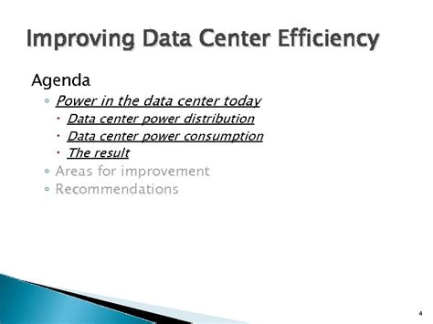 Improving Data Center Efficiency Andrew Kutz Improving