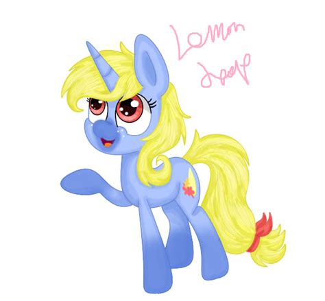 Lemon Drop Mlp Oc By Purpline On Deviantart