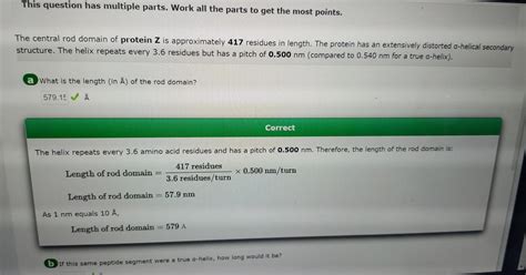 Solved This Question Has Multiple Parts Work All The Parts