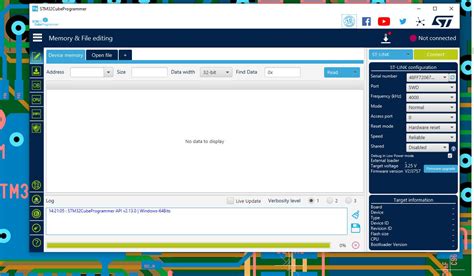 Can Not Connect Stm32wb55cgu6 With St Link Stmicroelectronics Community