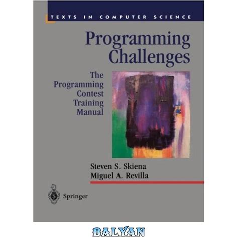 خرید و قیمت دانلود کتاب Programming Challenges The Programming Contest Training Manual ترب