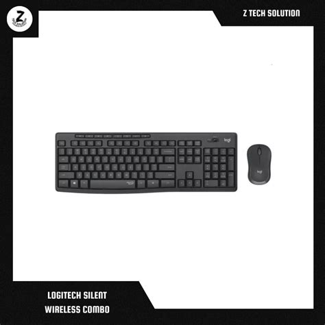 Logitech Mk295 Silent Wireless Keyboard And Mouse Combo Z Tech Solution World Of Gamers