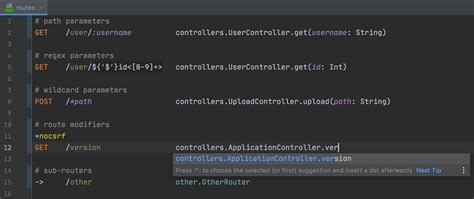 Play 2 Routes Intellij Ides Plugin Marketplace