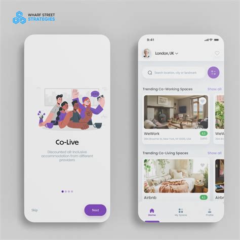 Mobile App Ui Ux Design Wharf Street Strategies