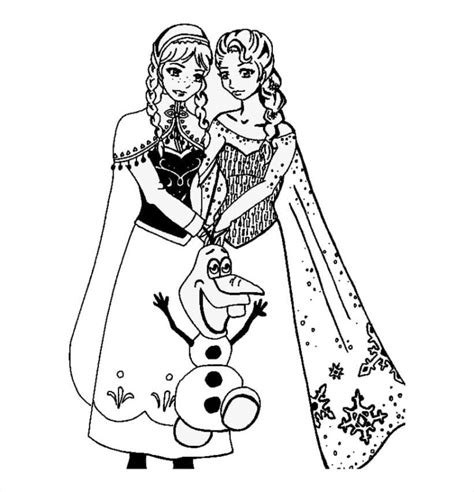 Omalov Nka Olaf Se Sna Princezny Rozveselit K Vytisknut Zdarma