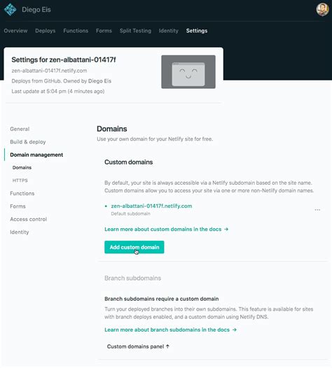 Deploy Automático Com Git E Netlify Tableless
