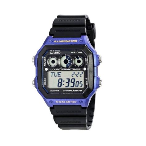 Buy Casio Mens Digital Grey Dial Watch Ae 1300wh 2a Online In Uae Sharaf Dg