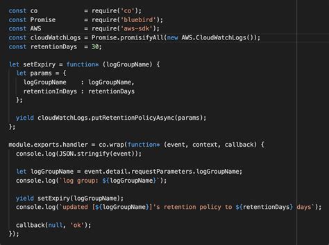 Centralised Logging For Aws Lambda