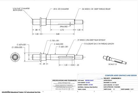 Create A Solid Model For The Part Shown In The Chegg Com