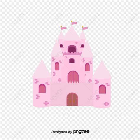 벡터 성 일러스트 성곽 건물 Png 일러스트 무료 다운로드 Lovepik