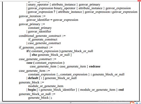 Verilog语法 Generate结构 （ieee Std 1364™ 2005翻译）generate Block Csdn博客