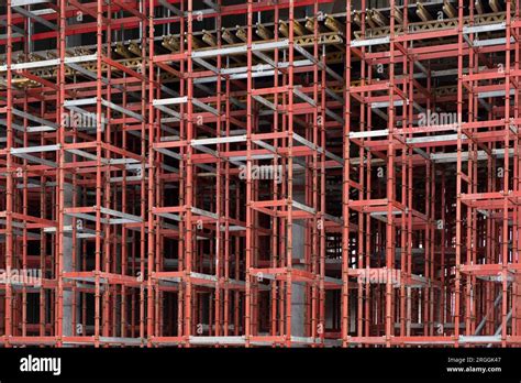 Assembled Scaffolding Construction Technology For Tall Buildings