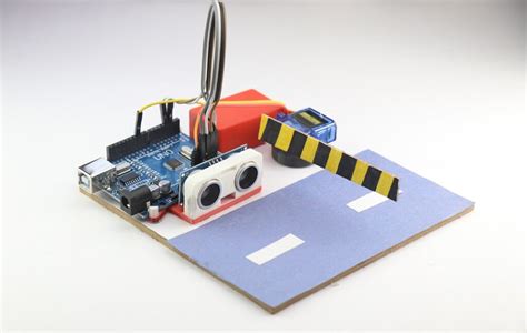 Automatic Gate Opening Arduino And Ultrasonic Skynet Robotics