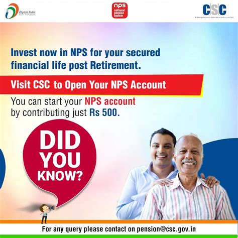 Csc E Sevai Invest Now In Nps For Your Secured Financial Facebook