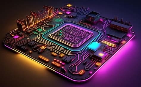 Premium Ai Image Circuit Board Background Electronic Circuit Board Technology Background