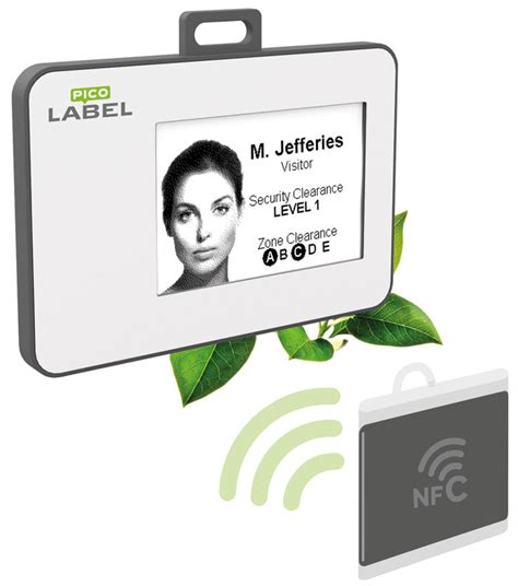 Nfc Updated Eink Badges And Signs Replacing Regular Paper Mpicosys