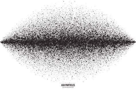 Premium Vector Black Ash Particles Abstract Background