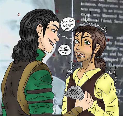 Bucky Meets Loki By Leonardnimoylover On Deviantart