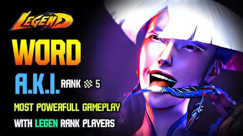 Street Fighter 6🔥word Aki World Best Beating Top Player🔥sf6 High