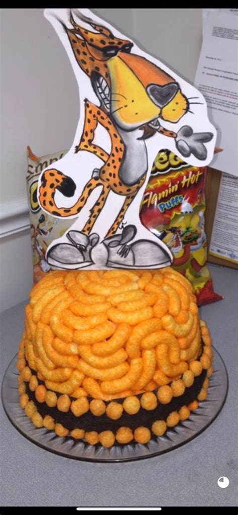 Cheetos Birthday Cake