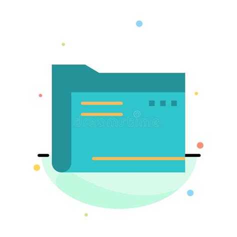 Folder Archive Computer Document Empty File Storage Abstract Flat