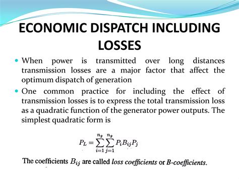 Economic Load Dispatch Pptx Gas And Electric Home Utilities
