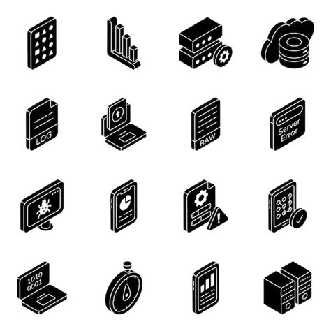 Premium Vector An Absolute Vector Set Titled As Data Is Very Much Handy For Utilization