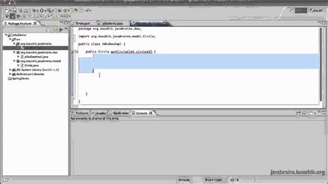 Spring Tutorial 37 Using Jdbc Without Spring Youtube