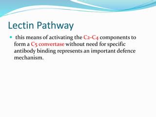 Complement System PPT