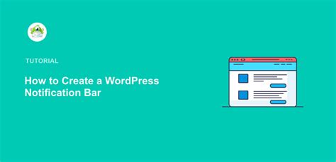 how to create a wordpress notification bar in minutes