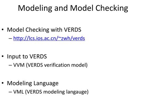 Ppt Model Checking Concurrent Systems An Example Mutual Exclusion