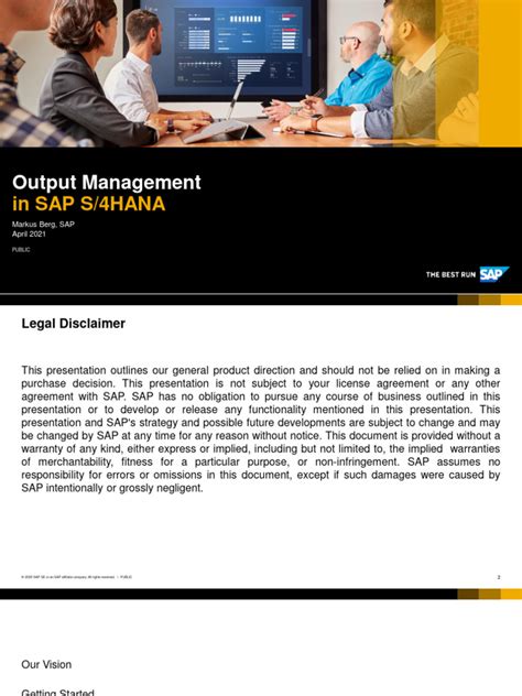 Outputmanagementins4hana2021customers Download Free Pdf