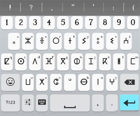 Keyber Keyboard Amazigh Apk Pour Android Télécharger