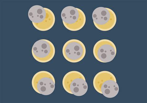 Solar Eclipse Icons 156731 Vector Art At Vecteezy