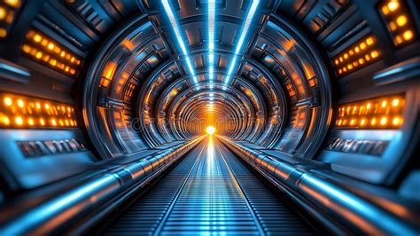 Generative Ai Image Of Abstract Dark Architecture Building Metallic Edges With Underground