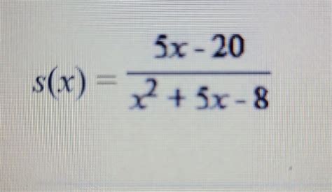 Solved A Identify The Horizontal Asymptote If Any B If Chegg