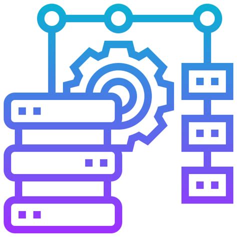 Data Merge Meticulous Gradient Icon Data Merge Meticulous Gradient Icon