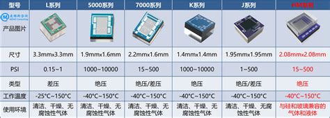 《merit Sensor压力传感器（tr系列）及mems芯片（hm系列）产品分析》 Mems器件拆解和成本分析 微迷：专业mems