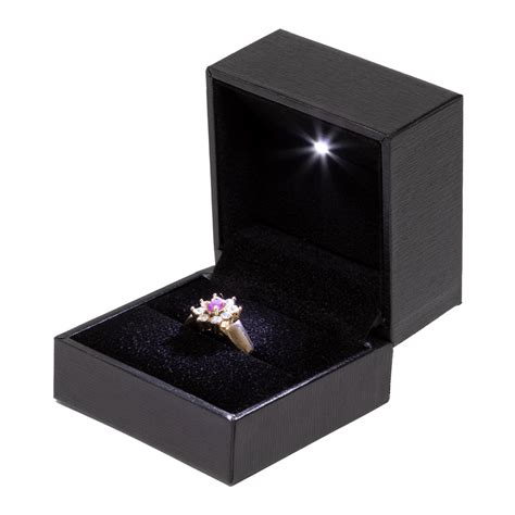 Ring Box With In Built LED Lighting Shop Display Solutions