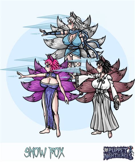 Snow Fox Outfits Ice Attack Game Sprite By Phoenixignis Hentai Foundry
