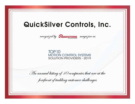 Quicksilver Controls Inc Home