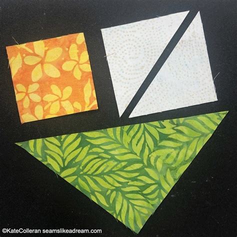 Shaded Four Patch Quilt Block Kate Colleran Designs