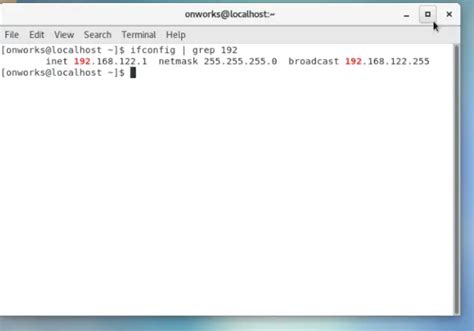 obtener dirección ip en centos delft stack