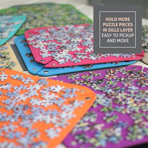 Jigsaw Puzzle Sorting Trays 8 Pieces Stackable Large Surface Etsy