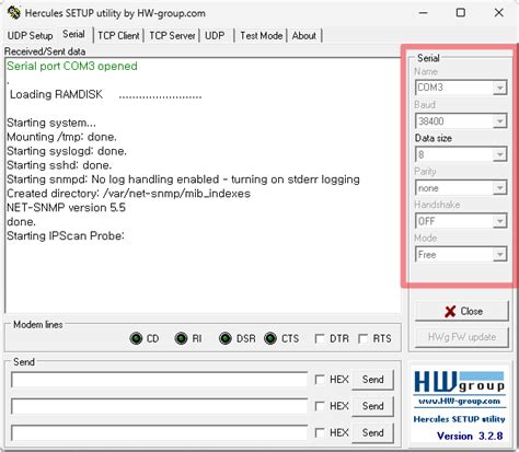 윈도우11 하이퍼 터미널 콘솔접속 방법