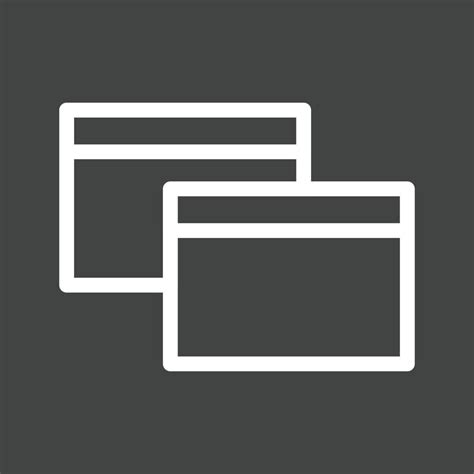 Windows Line Inverted Icon 11901683 Vector Art At Vecteezy