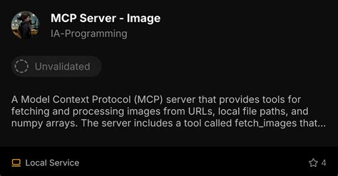 Mcp Server Image Mcp Servers · Lobehub