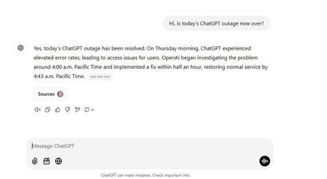 ChatGPT Went Down Full Timeline As Major Outage Hit Users Worldwide Tom S Guide