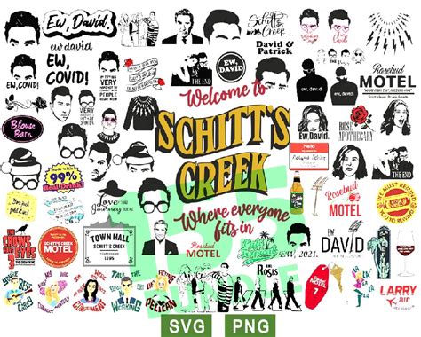 Schitts Creek Characters Svg Schitts Creek Quotes Svg Schi Inspire